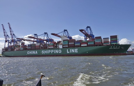 Image Showing China Shipping Line Cscl Editorial Stock Photo - Stock ...