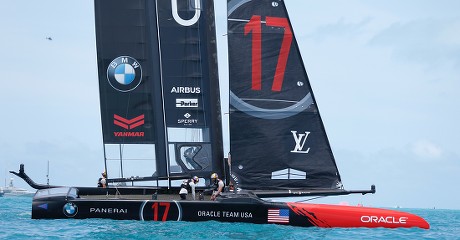 Oracle Team Usa Takes Break During Editorial Stock Photo - Stock Image ...