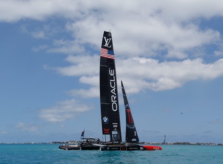 Oracle Team Usa Takes Break During Editorial Stock Photo - Stock Image ...