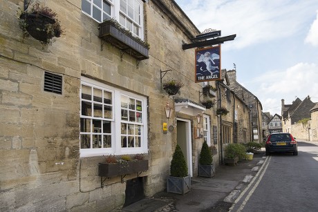 Angel Pub Restaurant Burford Oxfordshire Uk Editorial Stock Photo ...