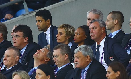 Psg Owner Nasser Alkhelaifi Stands Editorial Stock Photo - Stock Image ...