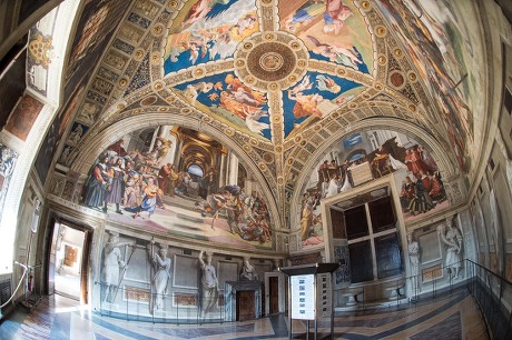 Raphael Rooms at the Vatican, Vatican City, Vatican City State (Holy ...