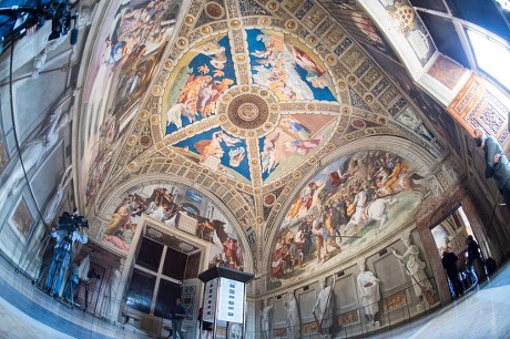Raphael Rooms at the Vatican, Vatican City, Vatican City State (Holy ...