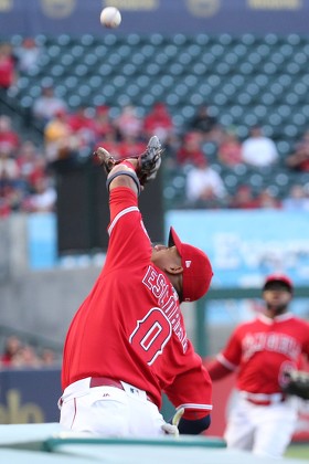 Los Angeles Angels Third Baseman Yunel Editorial Stock Photo - Stock ...