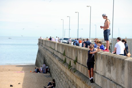 Sunny Weather This Afternoon Ramsgate Kent Editorial Stock Photo ...