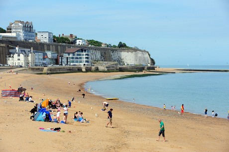Sunny Weather This Afternoon Ramsgate Kent Editorial Stock Photo ...