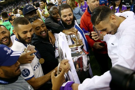 Karim Benzema Real Madrid Celebrating Some Editorial Stock Photo ...