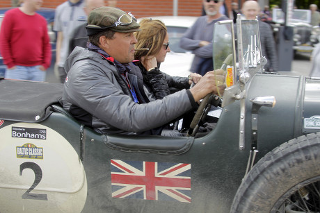 Lars Rolner Denmark Drives 1928 Bentley Editorial Stock Photo - Stock ...