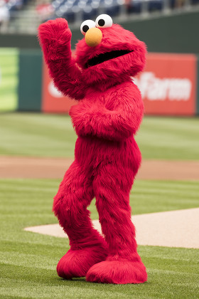 Sesame Streets Elmo Waves Crowd During Editorial Stock Photo - Stock ...