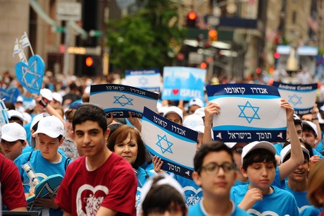 2017 Israel Day Parade Held On Editorial Stock Photo - Stock Image ...