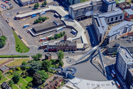 Coventry Bus Station Whittle Arch Central Editorial Stock Photo - Stock ...