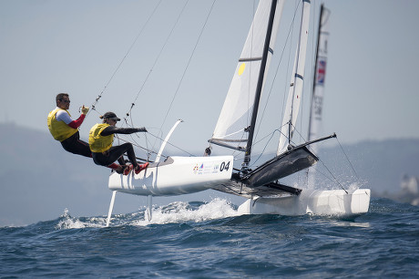 Sailing World Cup in Santander, Spain - 07 Jun 2017 Stock Pictures ...