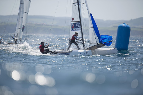 Sailing World Cup in Santander, Spain - 07 Jun 2017 Stock Pictures ...