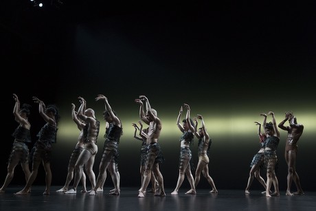 Dancers Perform On Stage During Rehearsal Editorial Stock Photo - Stock ...
