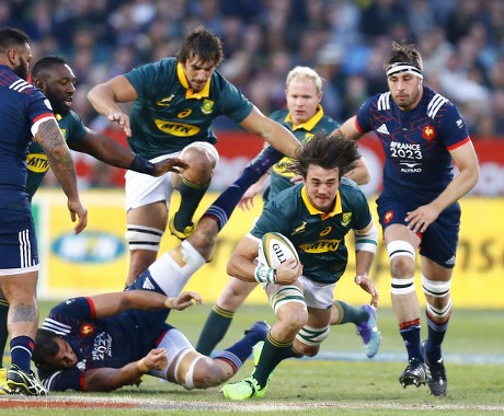 Springboks Franco Mostert Carries Ball Through Editorial Stock Photo ...