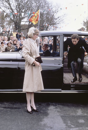 Princess Diana Lady Waiting Anne Beckwith Editorial Stock Photo - Stock ...