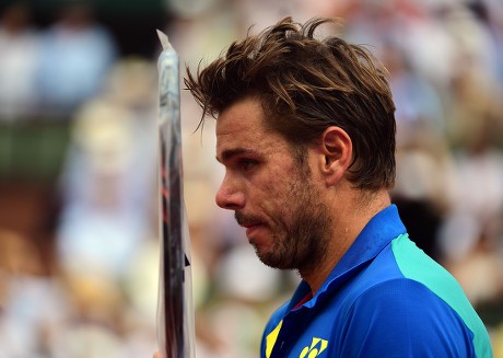 Stanislas Wawrinka Switzerland Gets New Racket Editorial Stock Photo ...