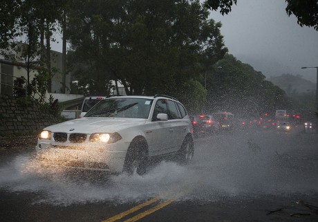 Cars Drive Through Rush Hour Heavy Editorial Stock Photo - Stock Image ...