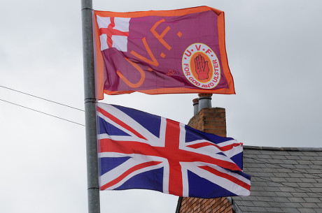 Flag Ulster Volunteer Force Union Flag Editorial Stock Photo - Stock ...