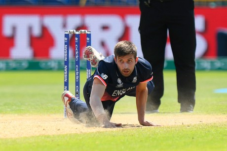 Mark Wood England Slips Over While Editorial Stock Photo - Stock Image ...