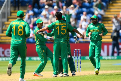Wicket Rumman Raees Pakistan Celebrates Taking Editorial Stock Photo ...