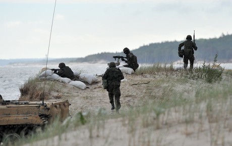 Soldiers During Baltops 17 Exercises On Editorial Stock Photo - Stock ...
