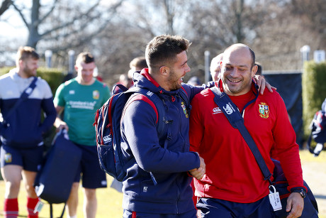 Rhys Webb Rory Best Joke One Editorial Stock Photo - Stock Image ...