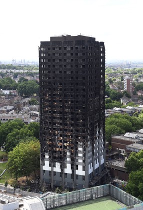 West London tower block fire aftermath, United Kingdom - 16 Jun 2017 ...