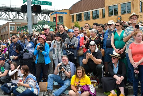 Fremont Solstice Parade, Washington DC, USA - 17 Jun 2017 Stock ...