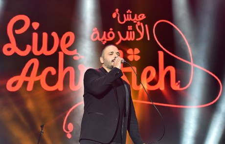 Rami Ayach concert, Beirut, Lebanon - 17 Jun 2017 Stock Pictures ...