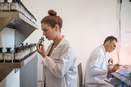 Perfumer Works Lab Press Preview Perfume Editorial Stock Photo - Stock ...