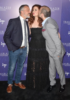 David Kohan Debra Messing Max Mutchnick Editorial Stock Photo - Stock ...