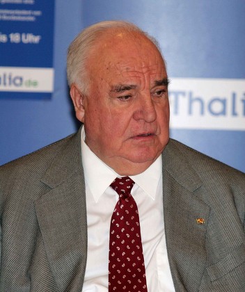 Helmut Kohl Signs Second Part His Editorial Stock Photo - Stock Image ...