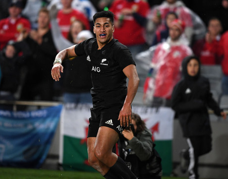 All Black Winger Rieko Ioane Celebrates Editorial Stock Photo - Stock ...
