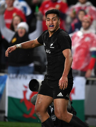 All Black Winger Rieko Ioane Celebrates Editorial Stock Photo - Stock ...