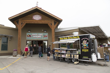 Entrance Calgary Farmers Market Calgary Canada Editorial Stock Photo ...