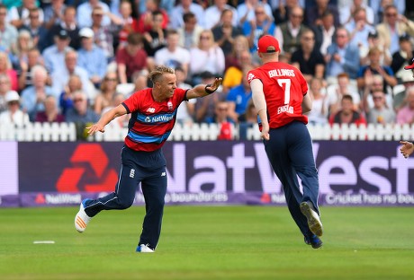 Wicket Tom Curran England Celebrates Taking Editorial Stock Photo ...