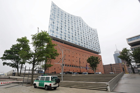 Hamburg prepares for the G20 summit, Germany - 24 Jun 2017 Stock ...