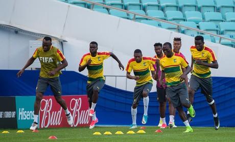 Cameroon Players During Teams Training Session Editorial Stock Photo ...