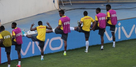 Cameroon Players During Teams Training Session Editorial Stock Photo ...