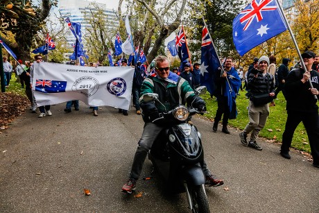 Members Right Wing Nationalists True Blue Editorial Stock Photo - Stock ...