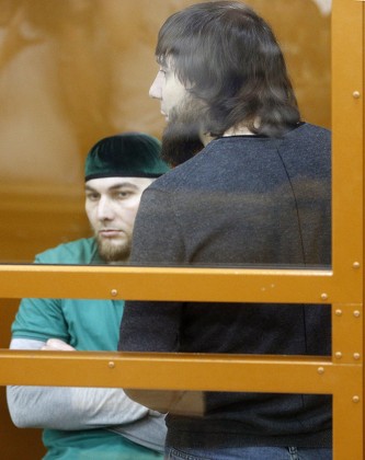 imágenes de Trial of defendants in Boris Nemtsov murder case, Moscow ...