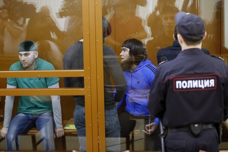 imágenes de Trial of defendants in Boris Nemtsov murder case, Moscow ...