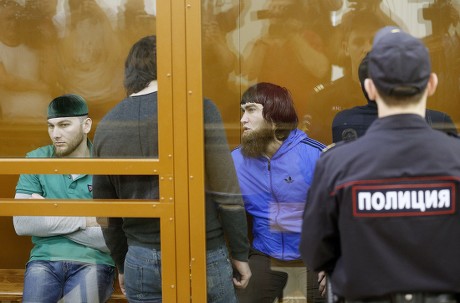 Trial of defendants in Boris Nemtsov murder case, Moscow, Russian ...