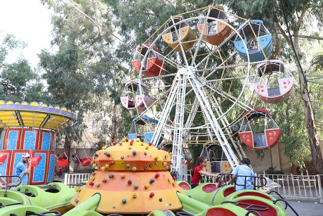 Syrian Children Enjoy Rides During Celebrations Editorial Stock Photo ...