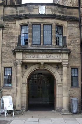 Durham University Library Entrance Editorial Stock Photo - Stock Image ...