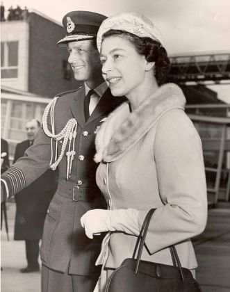 State Visit Paris April 1957 Queen Editorial Stock Photo - Stock Image ...