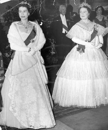 November 1956 Queen Elizabeth Ii Queen Editorial Stock Photo - Stock ...