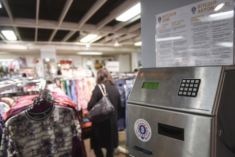 Local Bitcoin Atm Second Hand Shop Editorial Stock Photo - Stock Image ...