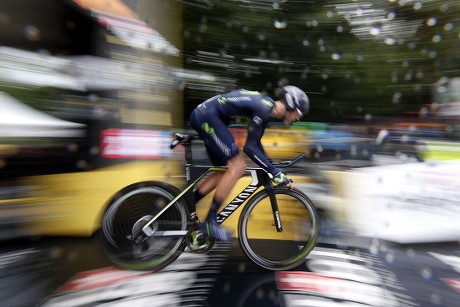 Movistar Team Rider Jesus Herrada Lopez Editorial Stock Photo - Stock ...